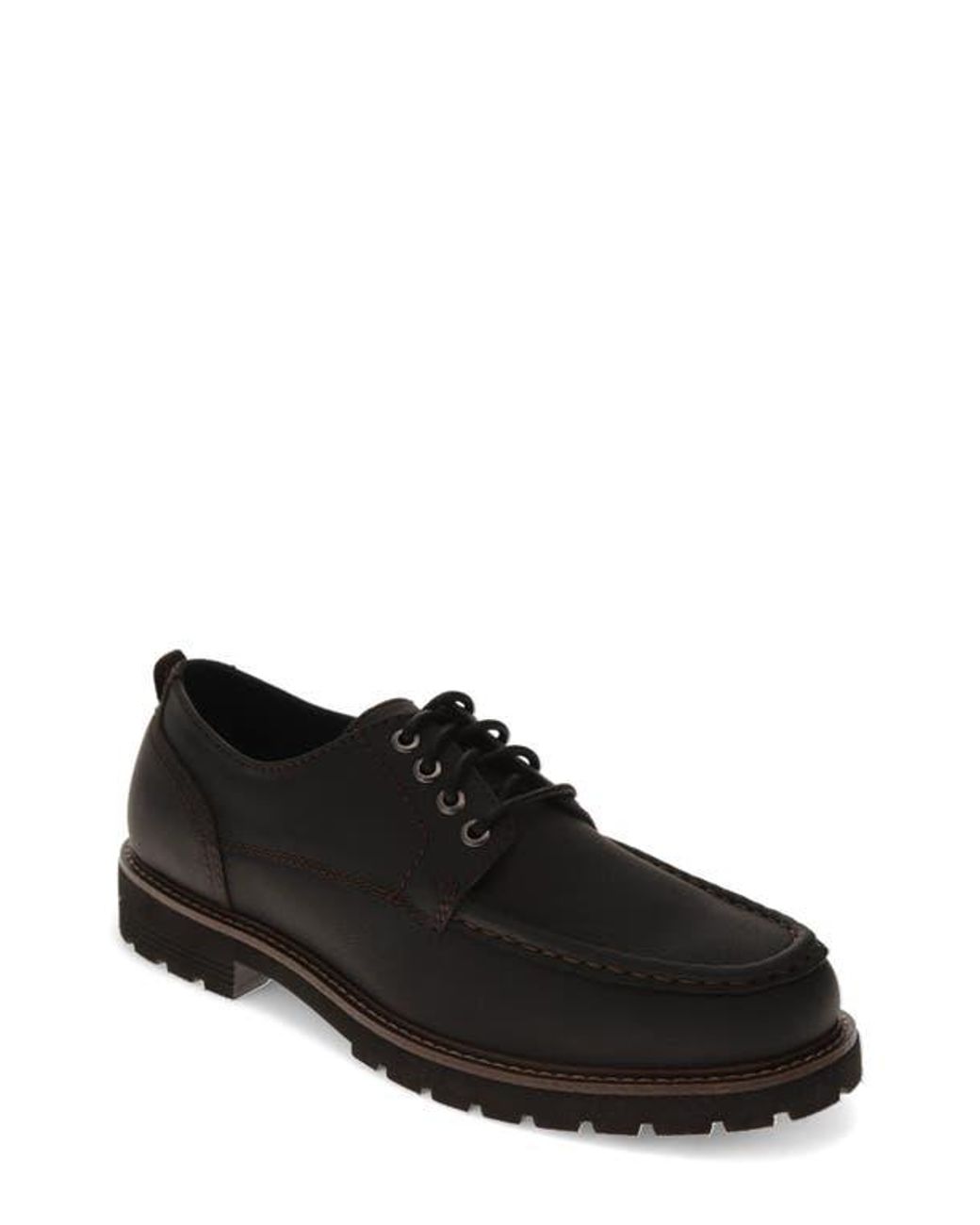 Dockers Walsh Moc Toe Derby in Black for Men | Lyst