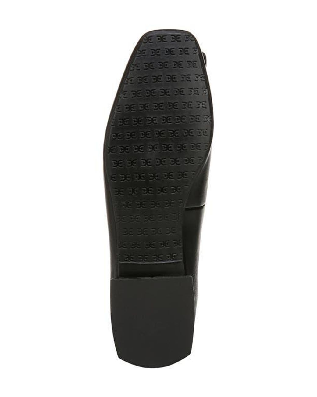 Sam Edelman Emina Square Toe Flat in Black | Lyst