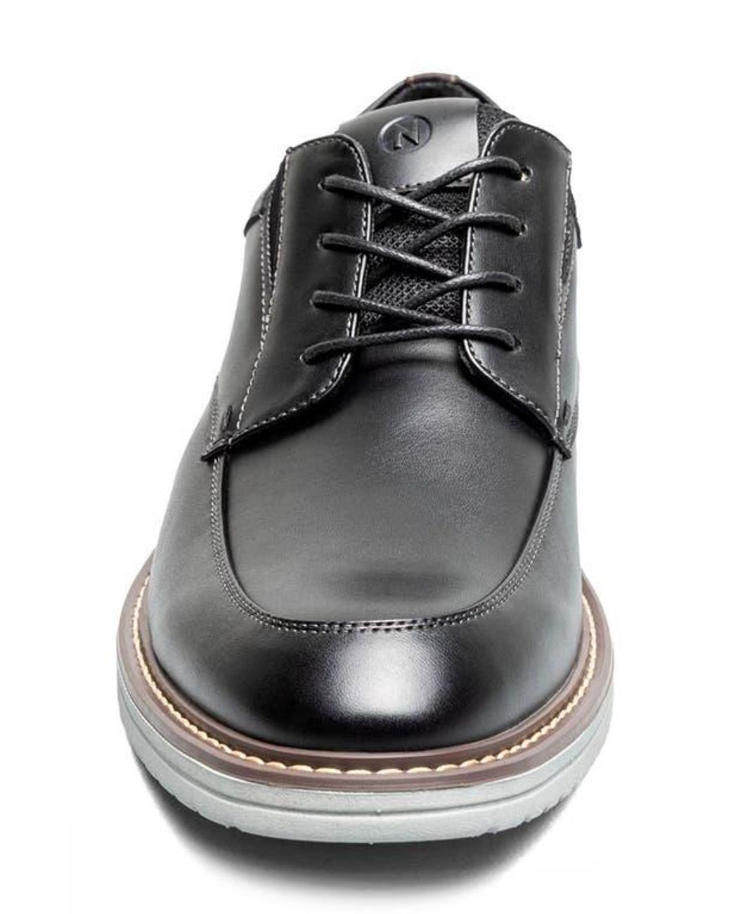 Nunn Bush Gates Moc Toe Derby in Black for Men | Lyst