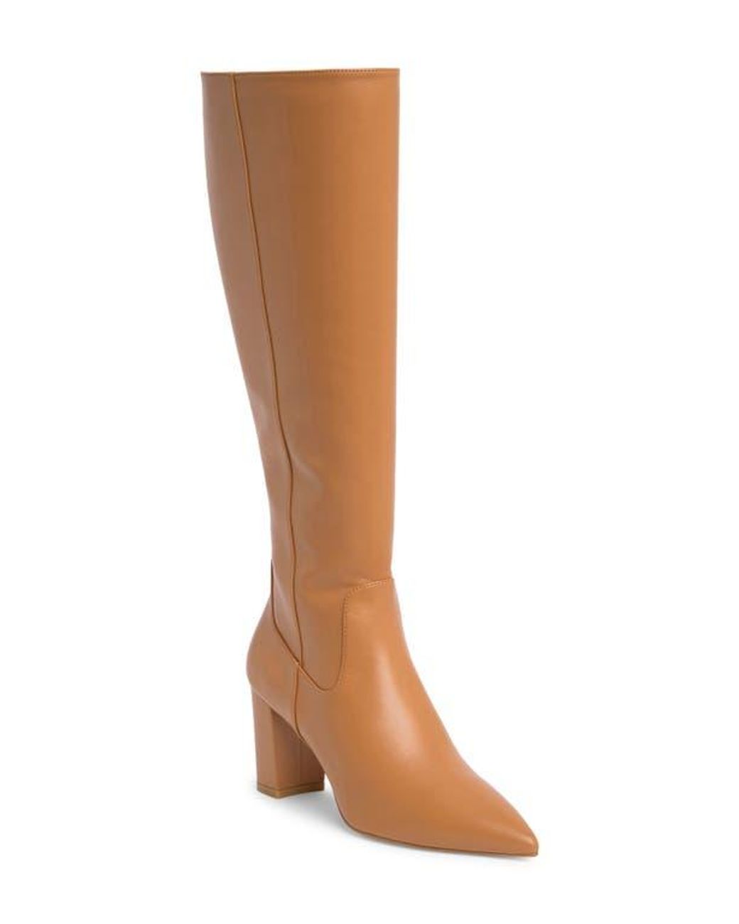 Stuart Weitzman Renegade Block Heel Boot in Brown | Lyst