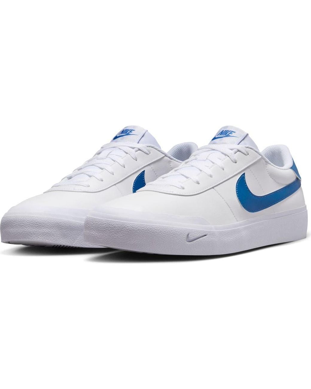 Nike Court Shot Low Top Sneaker in Blue for Men | Lyst