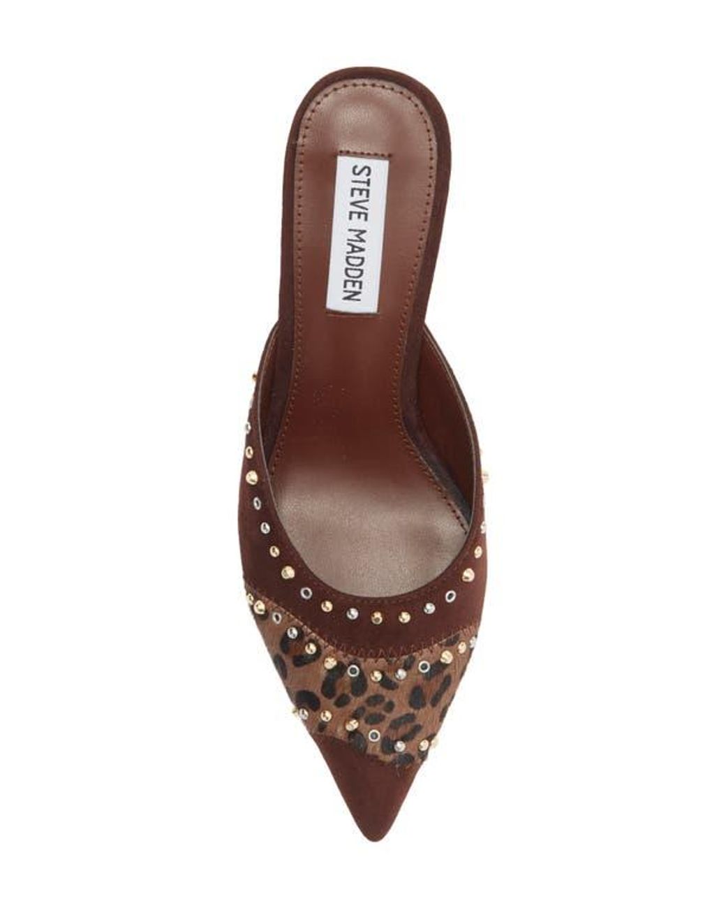 Steve Madden Elizza Pointed Toe Mule in Brown | Lyst
