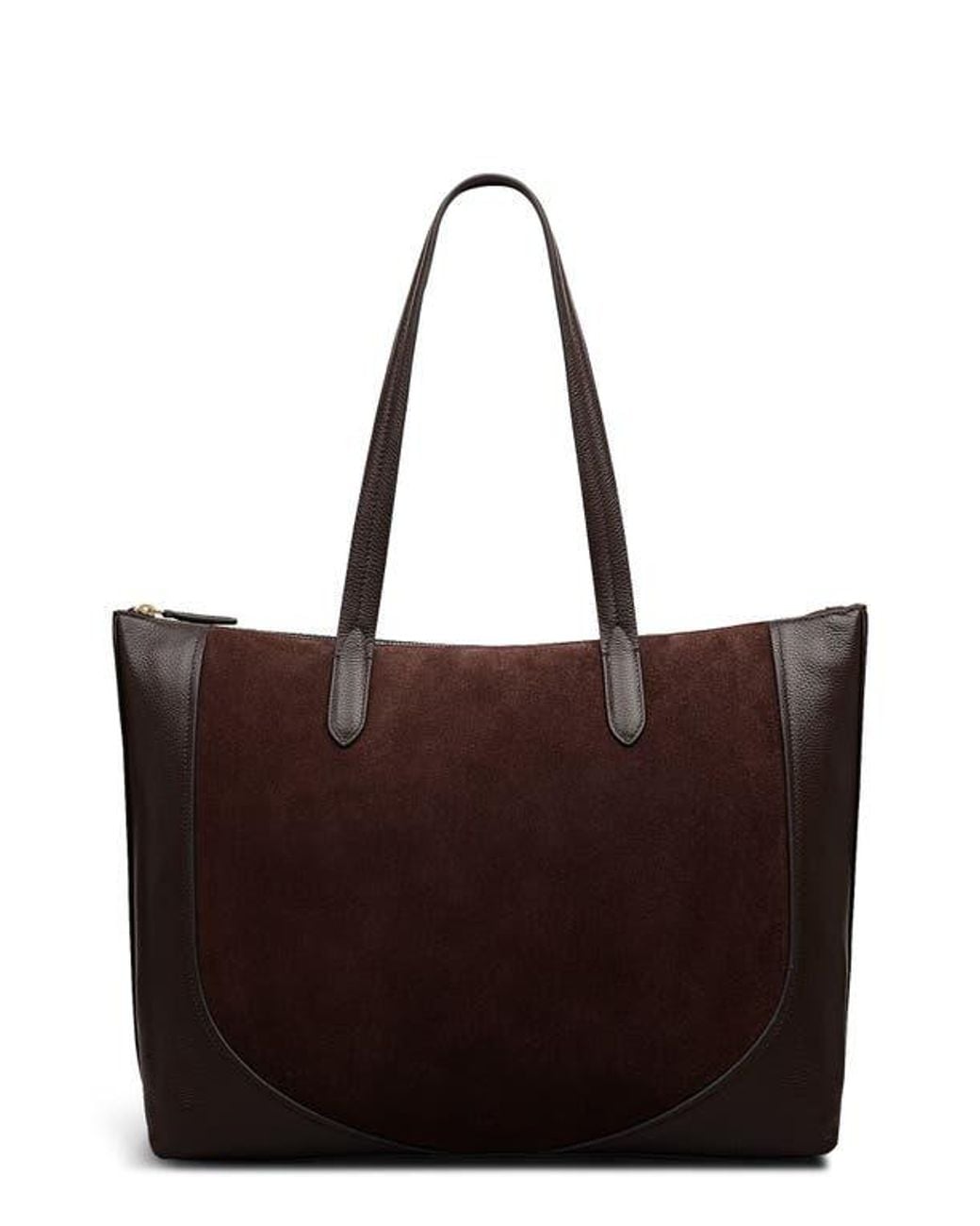 Radley Wood Park Large Suede Tote Bag in Red | Lyst