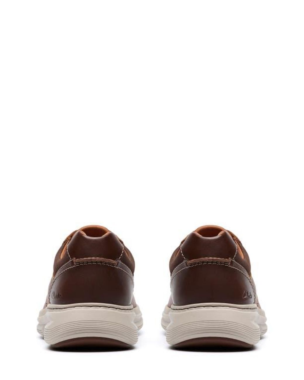 Clarks Craftwell Moc Derby in Brown for Men | Lyst