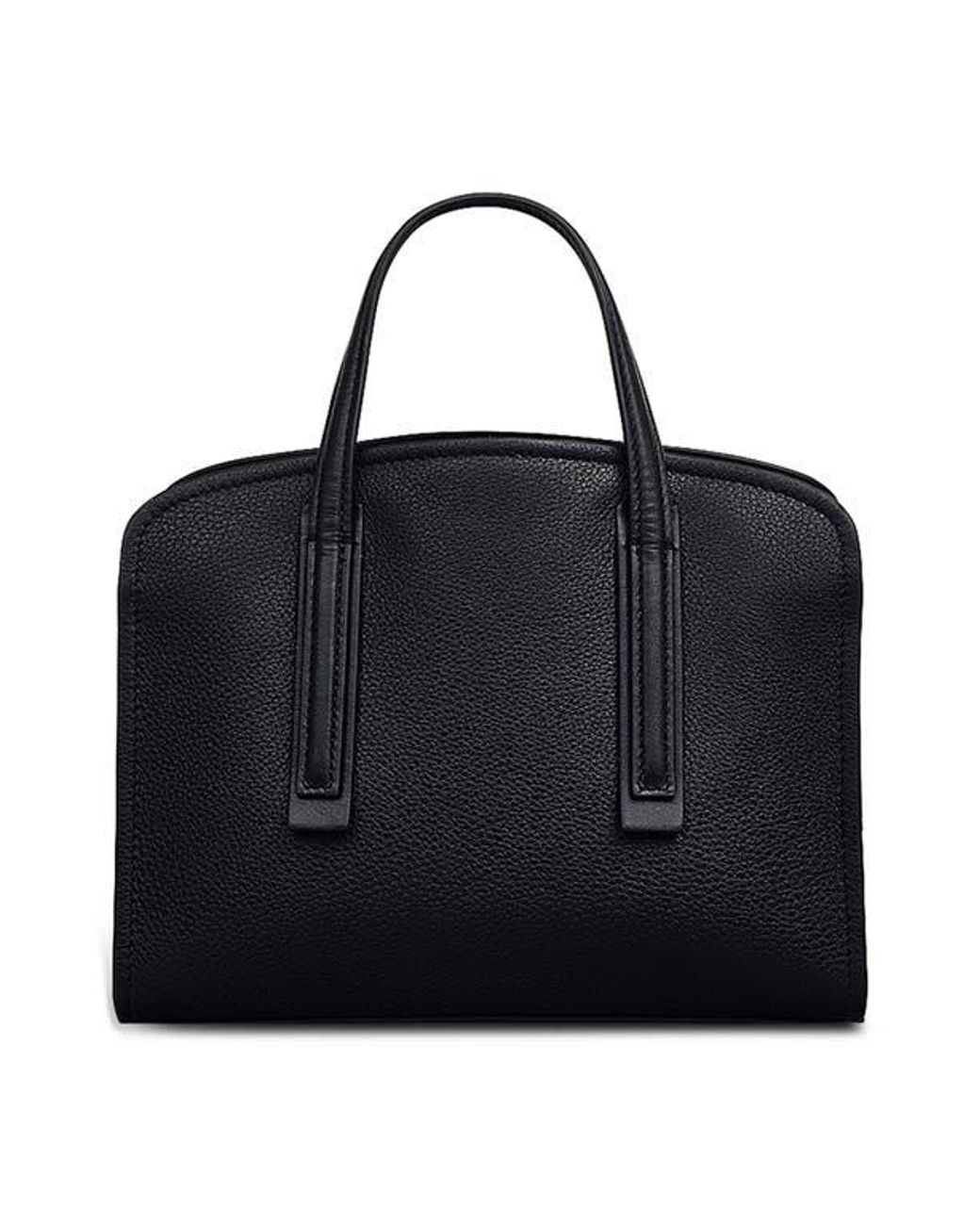 Radley Arragon Pebbled Leather Small Satchel in Black | Lyst