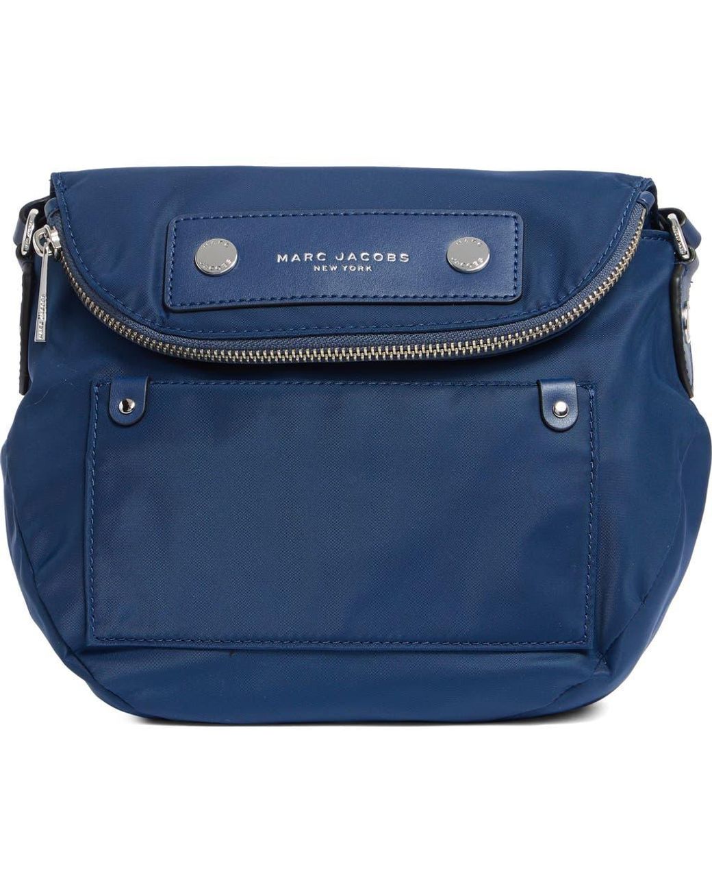 Marc Jacobs Preppy Nylon Mini Messenger Bag in Blue | Lyst
