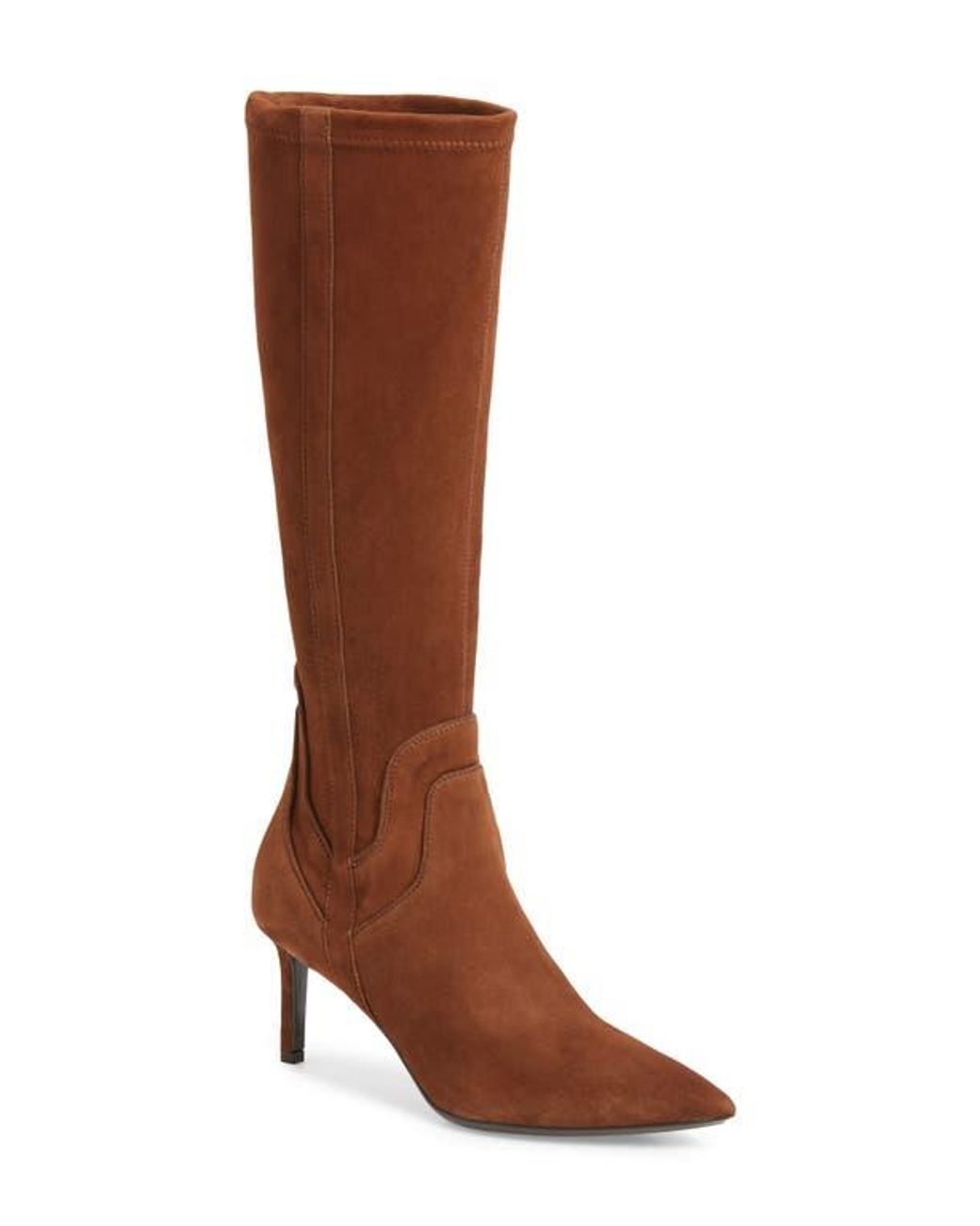 Aquatalia Mariel Weatherproof Tall Boot in Brown | Lyst