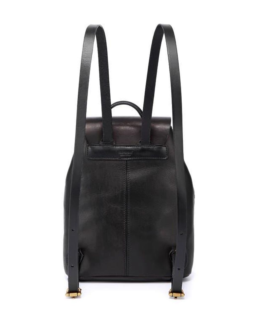 Old Trend Isla Small Leather Backpack in Black | Lyst