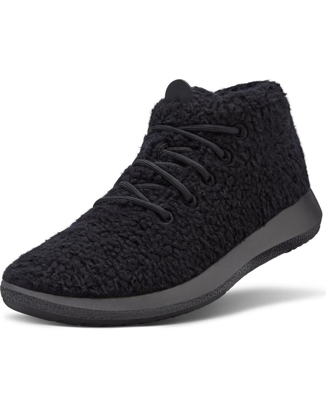 ALLBIRDS Wool Runner Up Double Fluff Sneaker in Black | Lyst