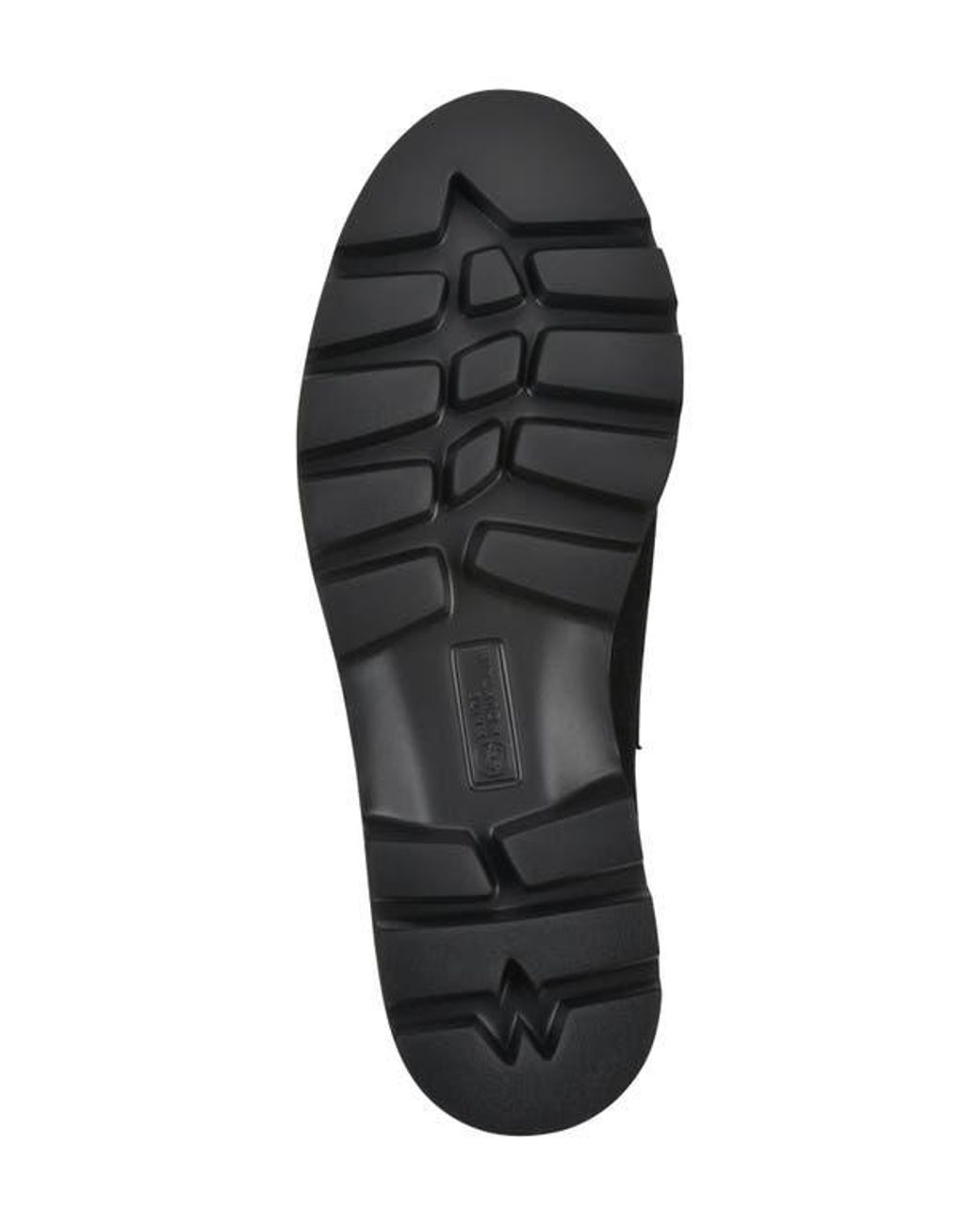 White Mountain Gino Lug Sole Loafer in Black | Lyst