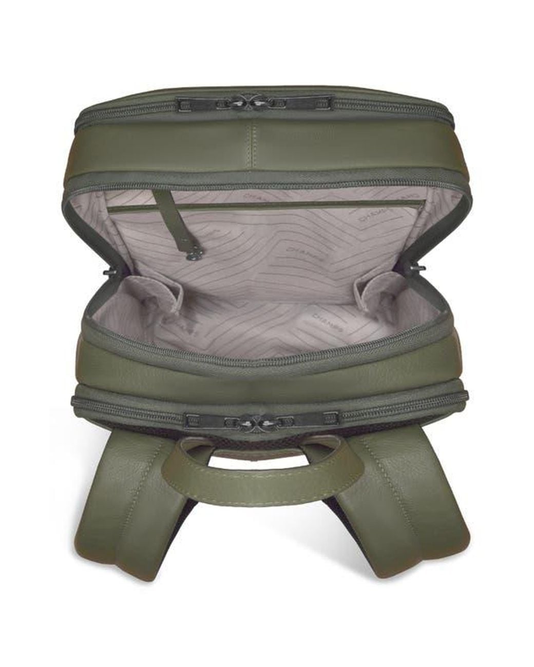 CHAMPS Onyx Leather Backpack in Green for Men | Lyst
