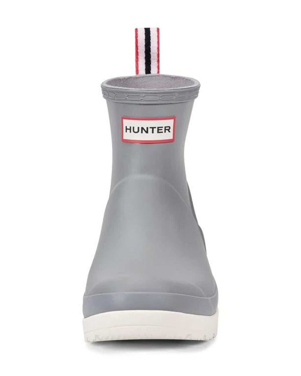 HUNTER Original Play Waterproof Short Rain Boot in Gray | Lyst