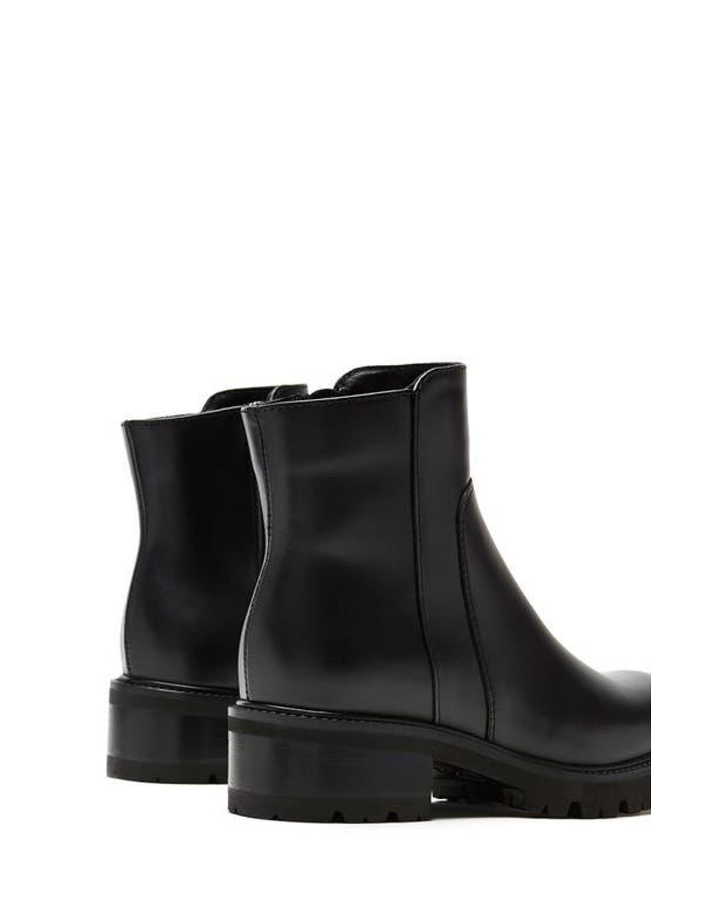 La Canadienne Cici City Dry Lug Sole Waterproof Bootie in Black | Lyst