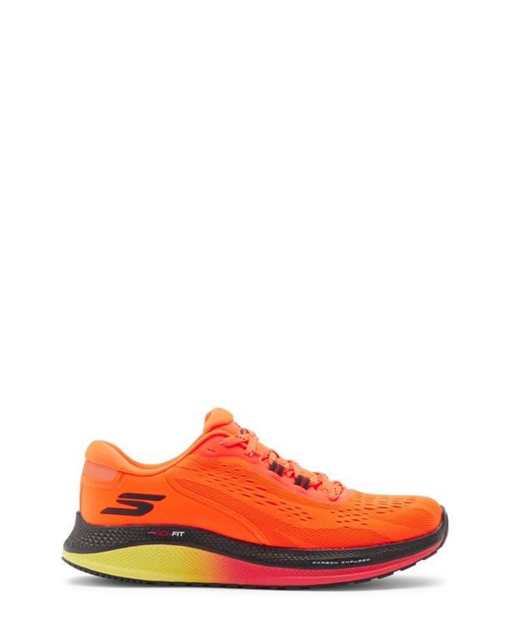 Skechers Go Run Persistence 2 Running Shoe in Orange for Men | Lyst