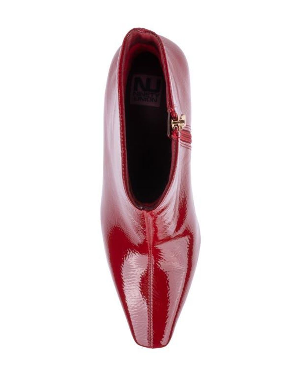 Ninety Union Brooke Block Heel Boot in Red | Lyst