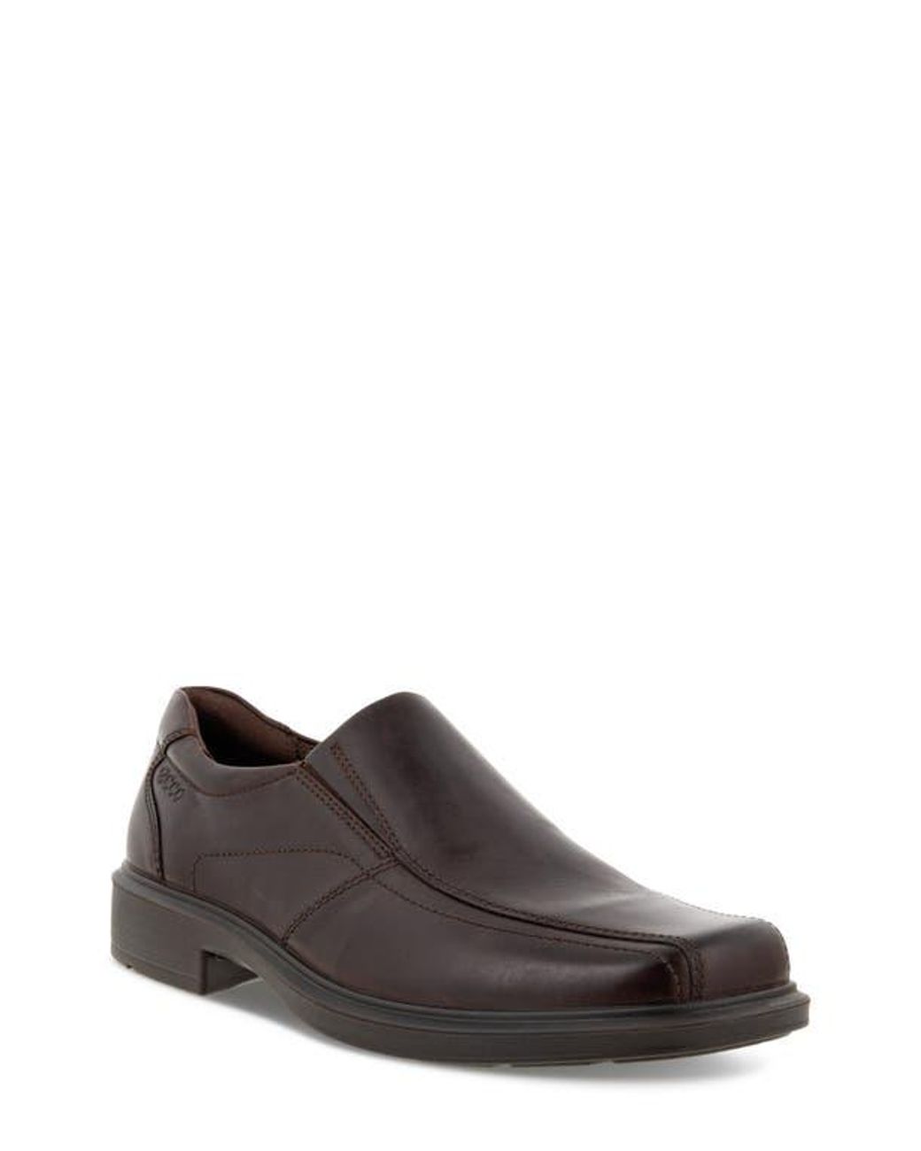 Ecco Helsinki Classic Bike Toe Loafer in Brown for Men | Lyst