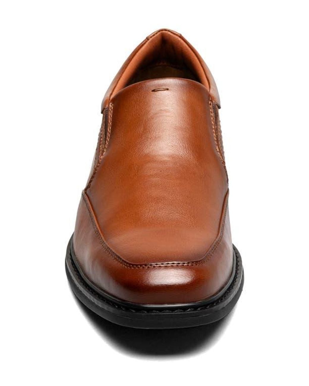 Nunn Bush Jarvis Moc Toe Slip-On Loafer in Brown for Men | Lyst