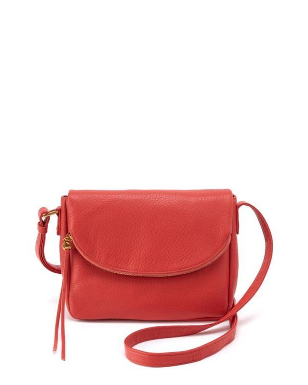 Hobo International Fern Crossbody Messenger Bag in Red | Lyst