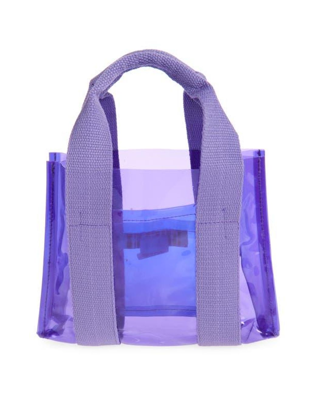 Eugenia Kim Toto Transparent Mini Tote Bag in Purple | Lyst