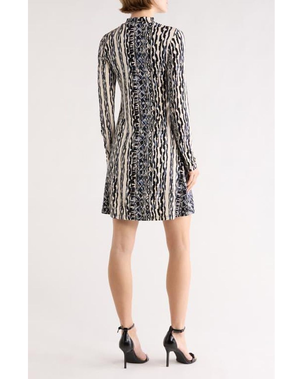 Tart Collections Fernanda Long Sleeve Fit & Flare Dress in White | Lyst