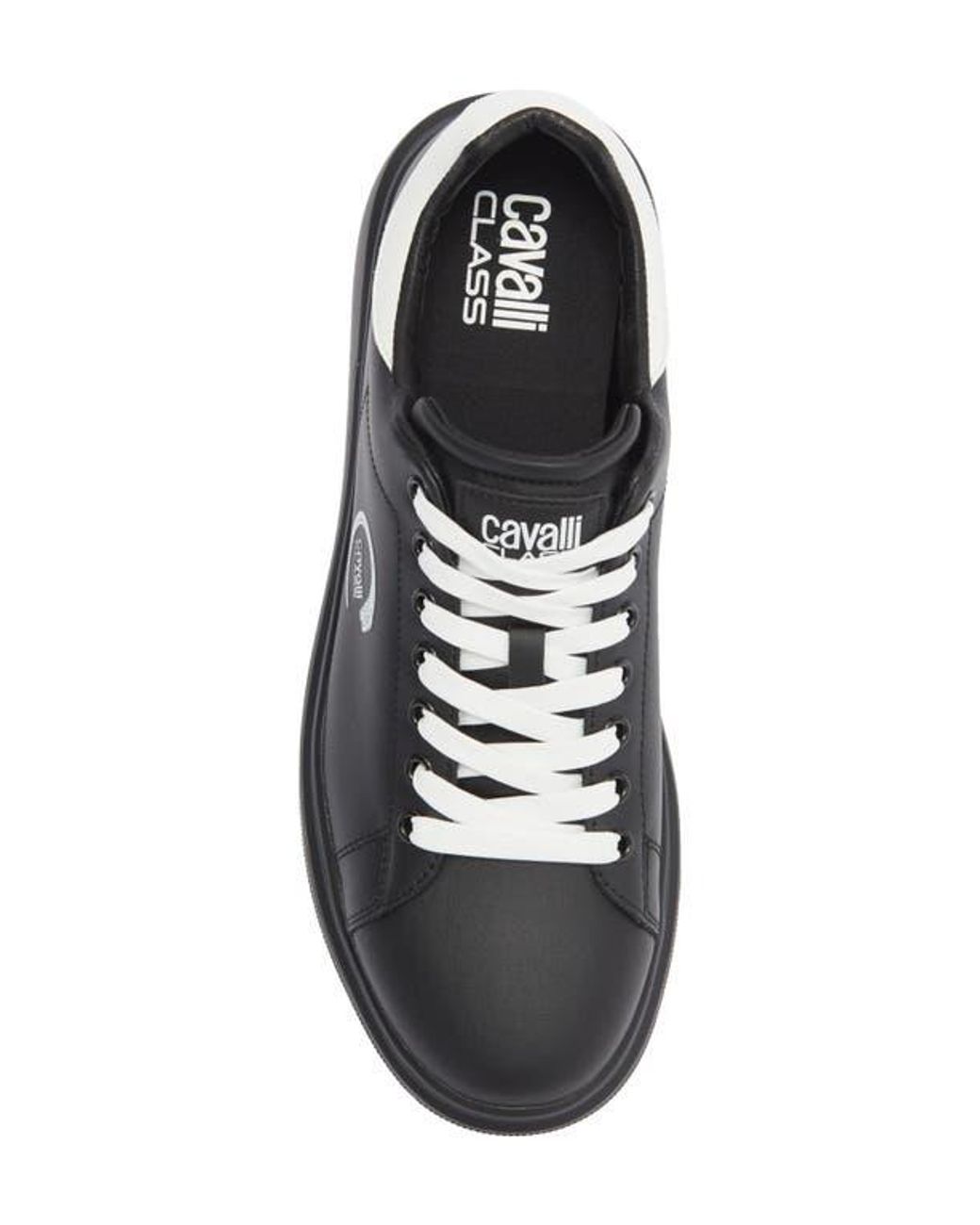 Roberto Cavalli Cavalli Class Logo Low Top Sneaker for Men | Lyst