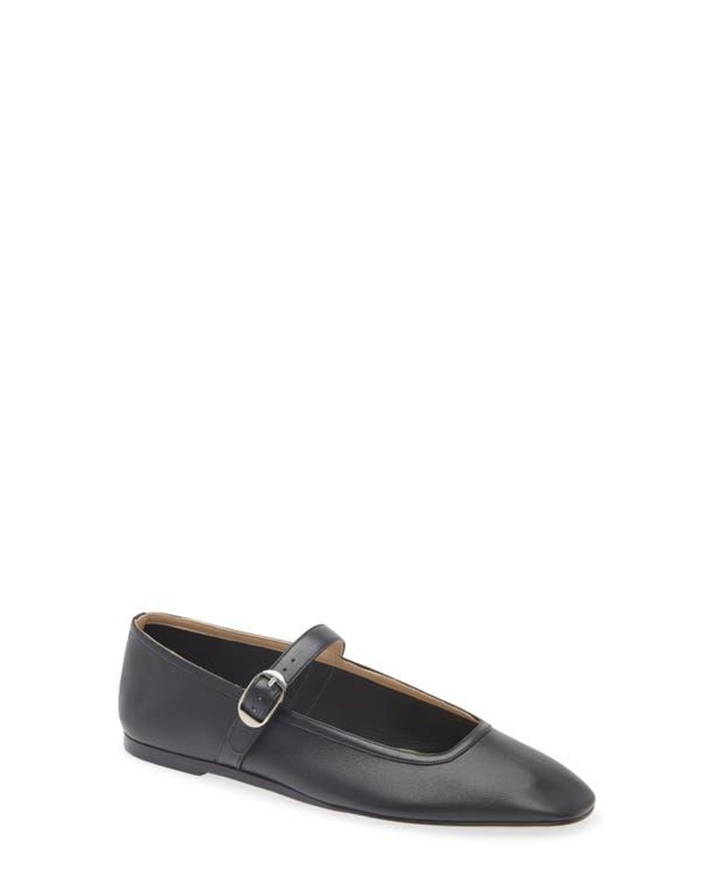 Le Monde Beryl Lea Mary Jane Flat in Black | Lyst