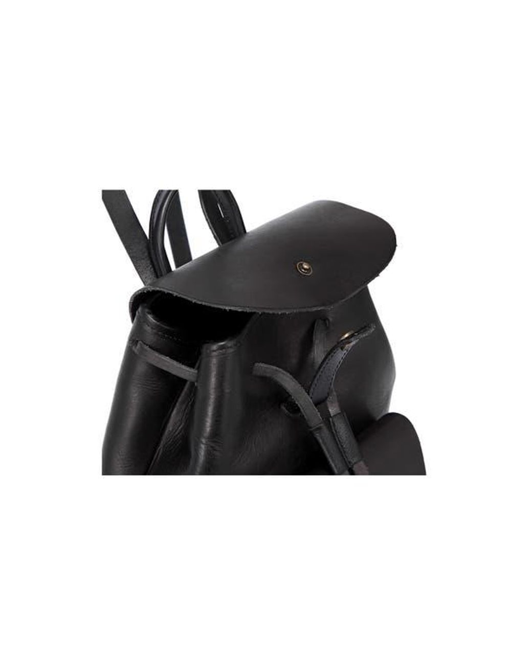 Old Trend Isla Small Leather Backpack in Black | Lyst