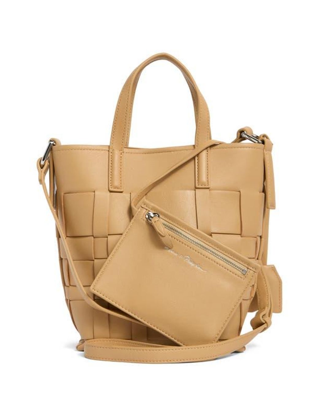 3.1 Phillip Lim Odita Leather Lattice Bucket Bag in Natural | Lyst