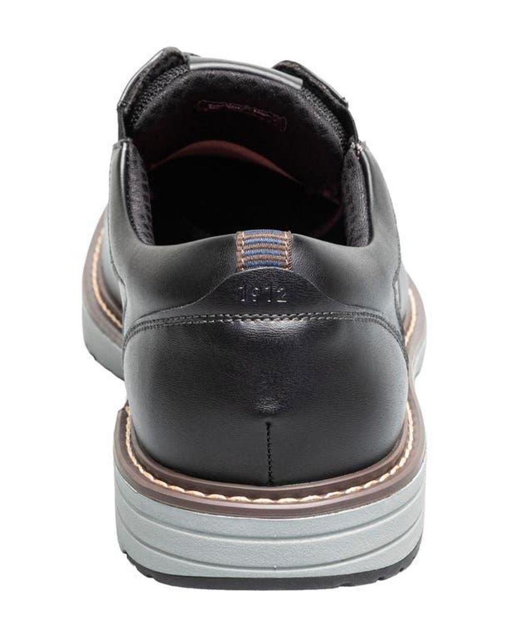 Nunn Bush Gates Moc Toe Derby in Black for Men | Lyst