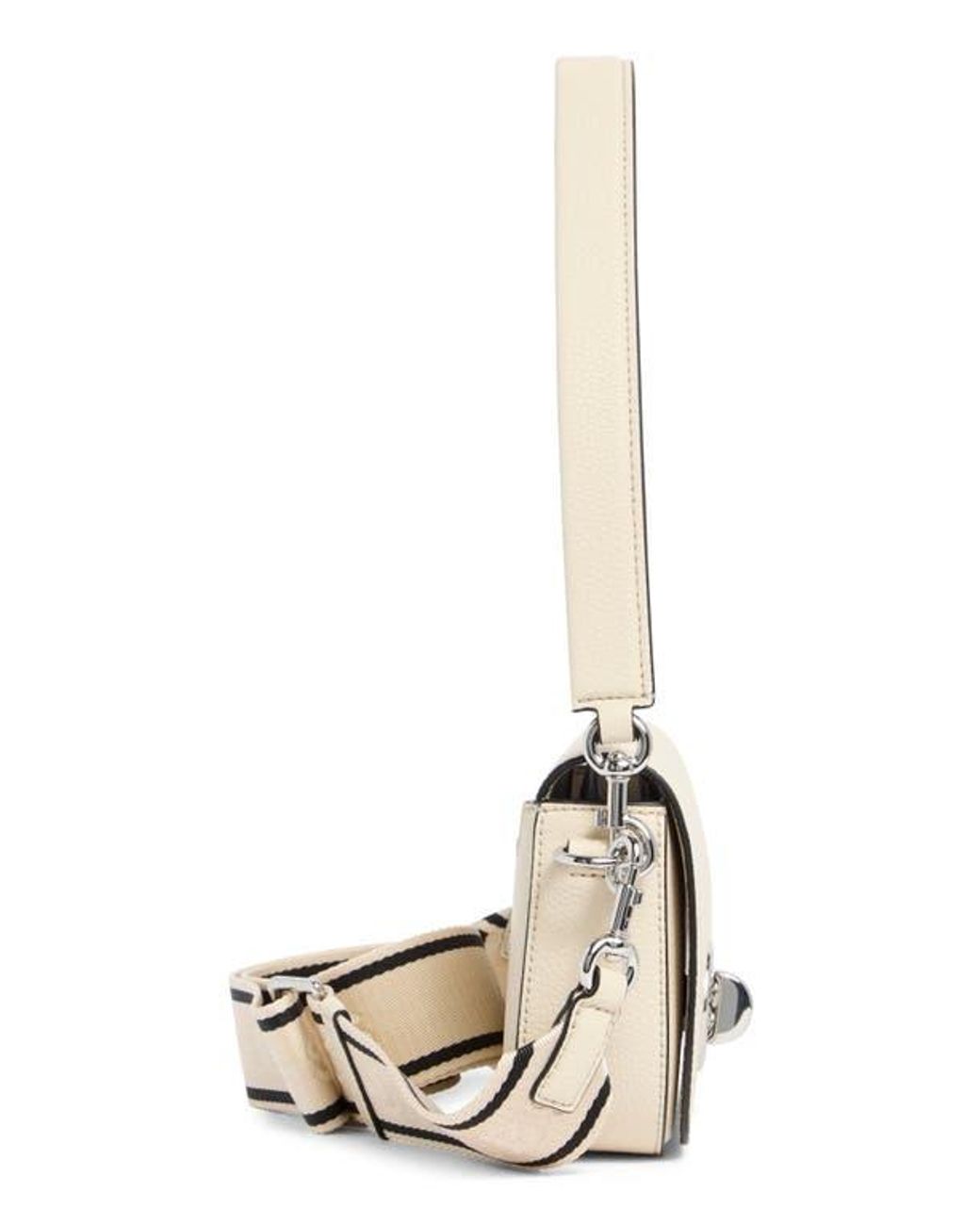 Marc Jacobs Signet Turnlock Shoulder Bag in Natural | Lyst