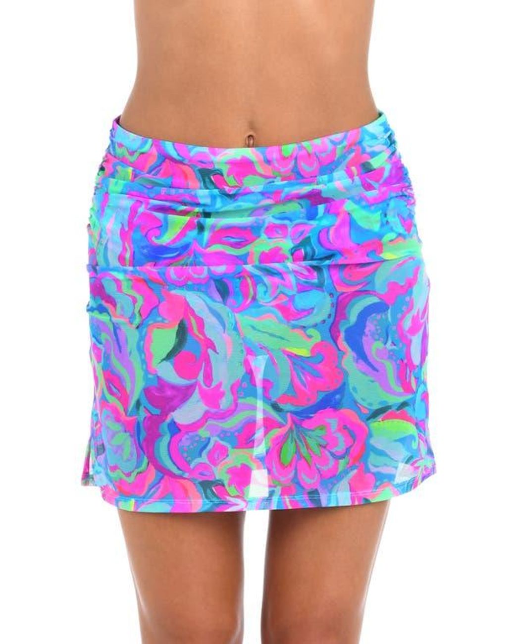 Sunshine 79 Swirltopia Cover-Up Skirt in Blue | Lyst