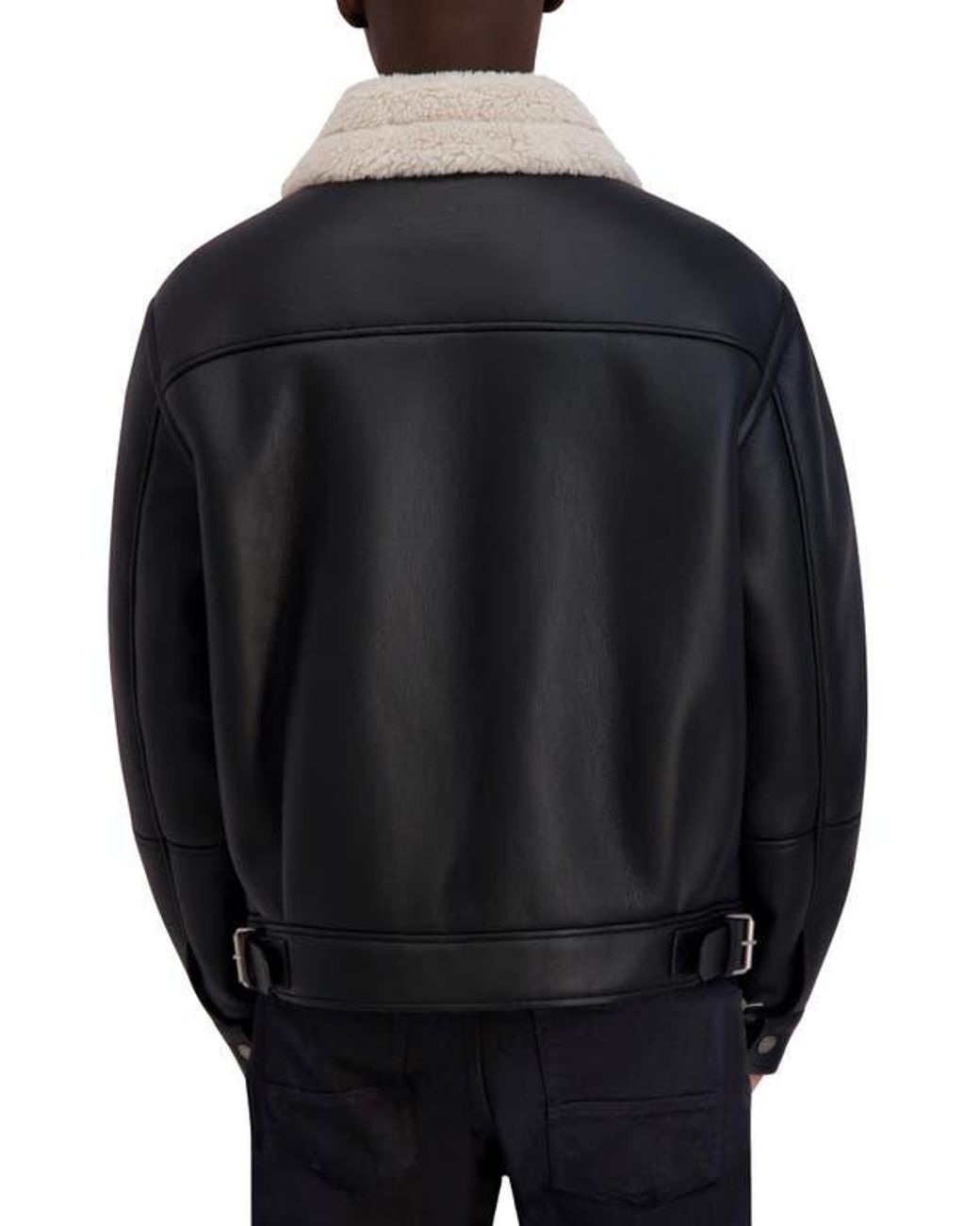 karl-lagerfeld-BLACK-Faux- karl-lagerfeld-BLACK-Faux-