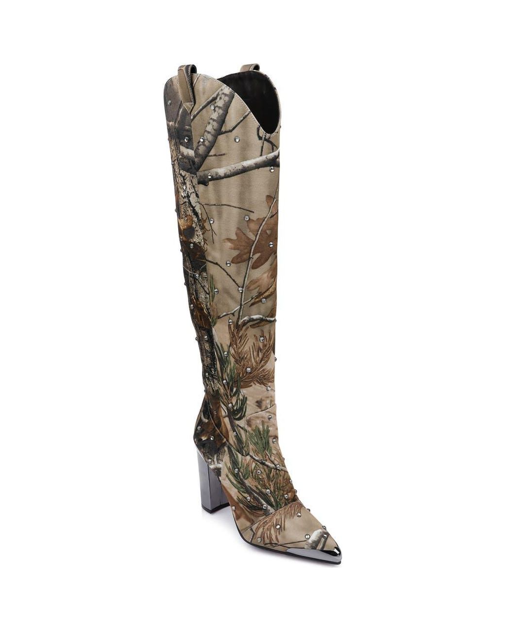 Daniel X Diamond Yellowstone Knee High Pointed Toe Western Boot in ...
