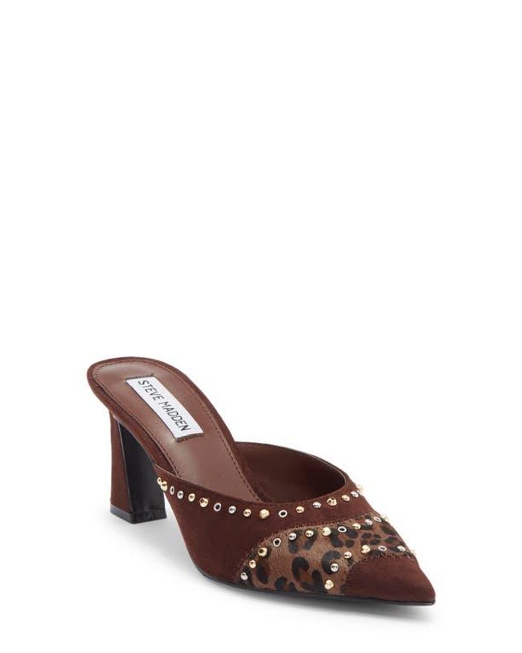 Steve Madden Elizza Pointed Toe Mule in Brown | Lyst
