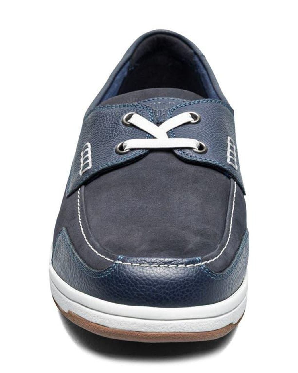 Nunn Bush Luca Boat Shoe in Blue for Men | Lyst
