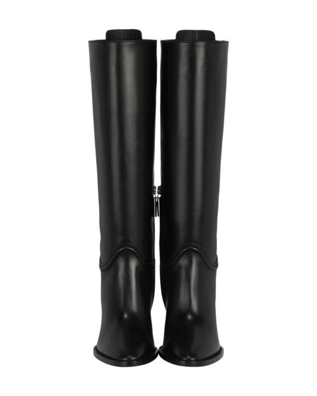 Ferragamo Torris Knee Length Boot in Black | Lyst
