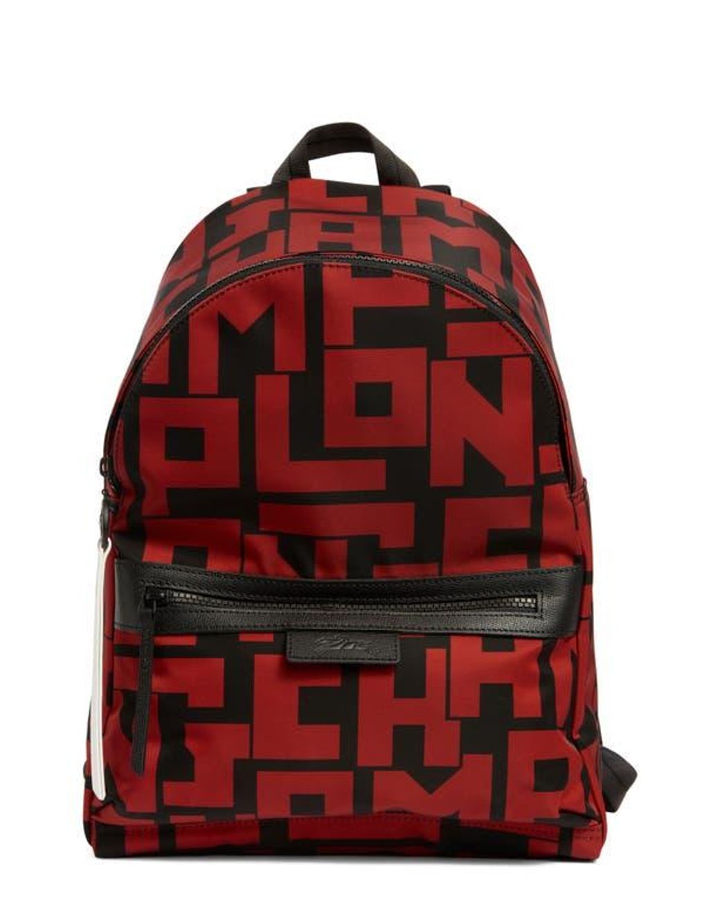 Longchamp Le Pliage Medium Backpack in Red for Men | Lyst