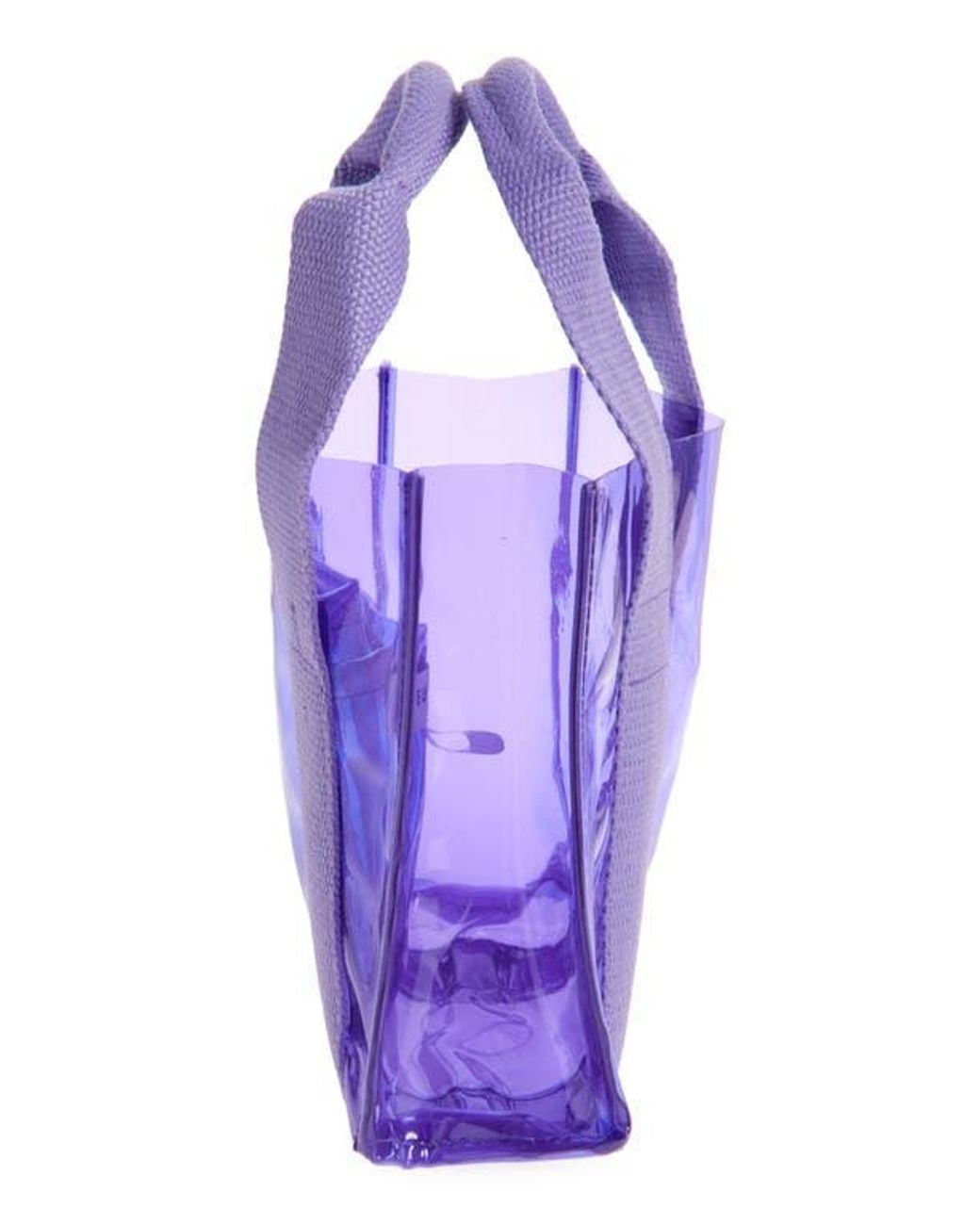 Eugenia Kim Toto Transparent Mini Tote Bag in Purple | Lyst