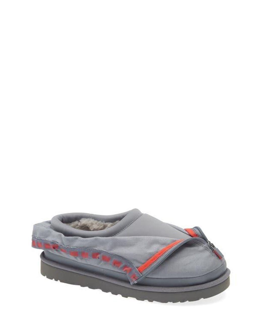 UGG Tasman Shroud Zip Slipper in Gray for Men | Lyst