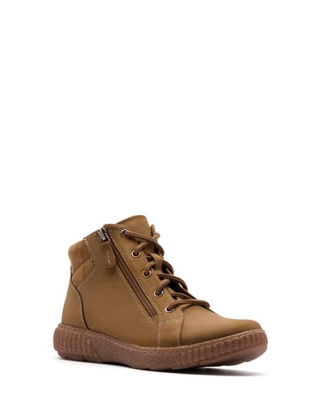 Clarks Caroline Karli Boot in Brown | Lyst