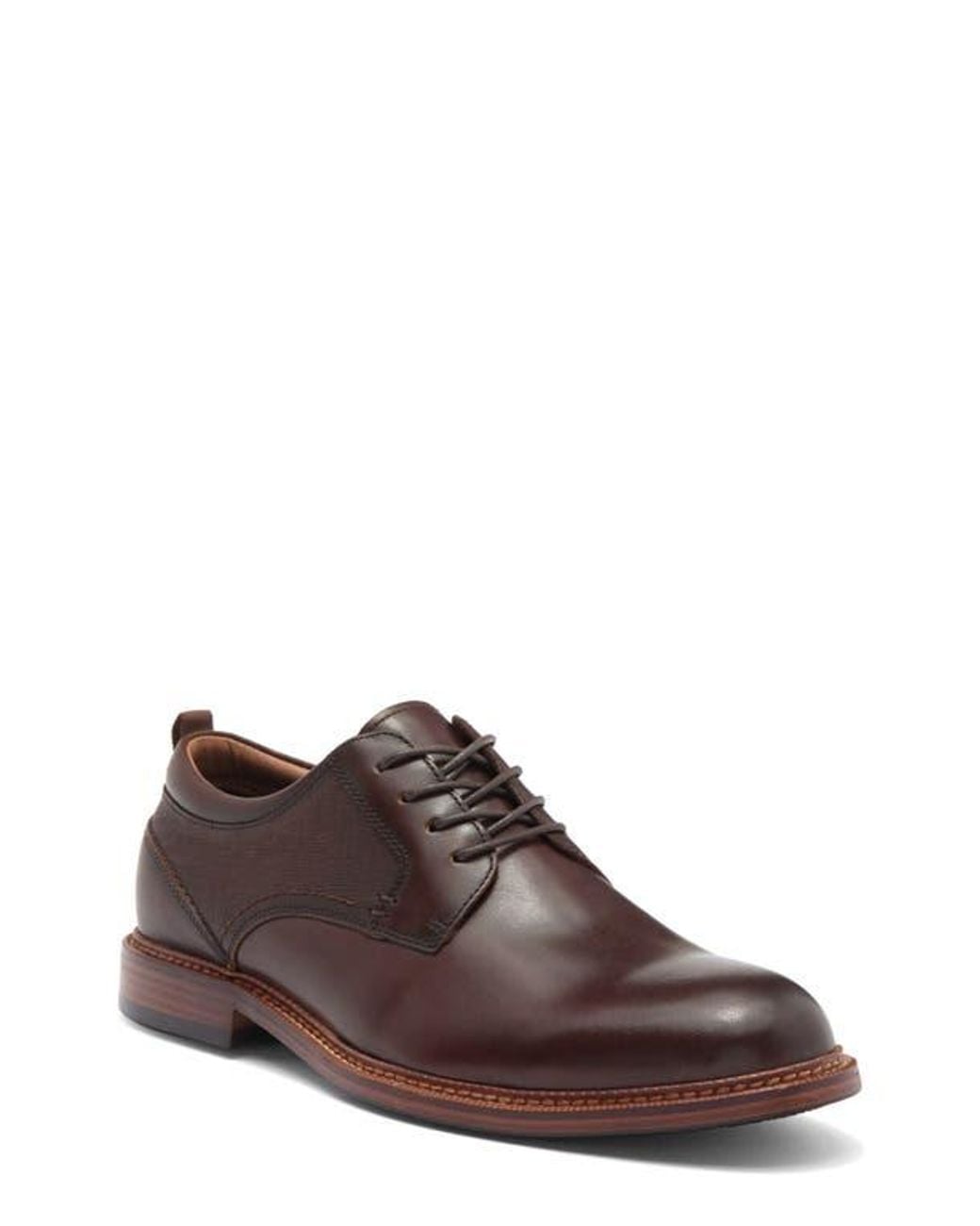 Steve Madden Espen Plain Toe Derby in Brown for Men | Lyst