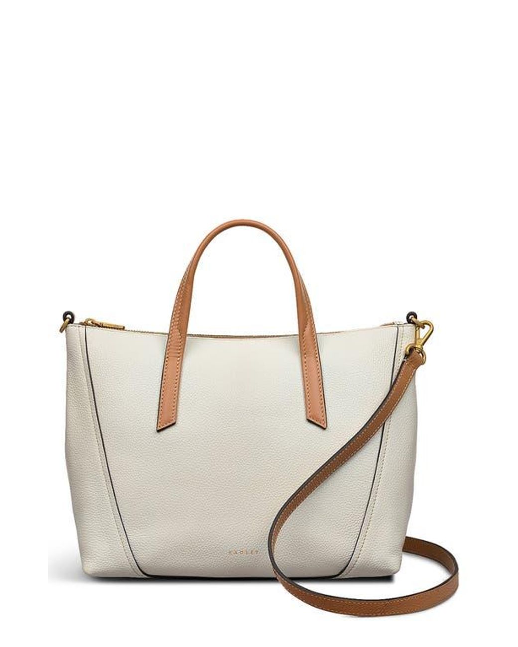 Radley Kendal Terrace Medium Satchel in White | Lyst