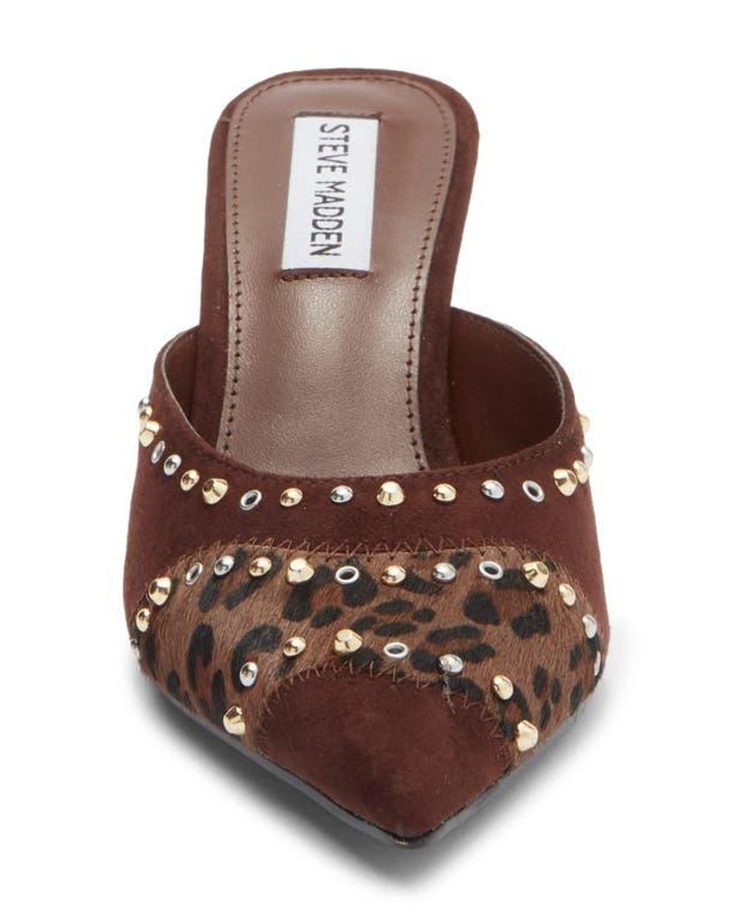 Steve Madden Elizza Pointed Toe Mule in Brown | Lyst