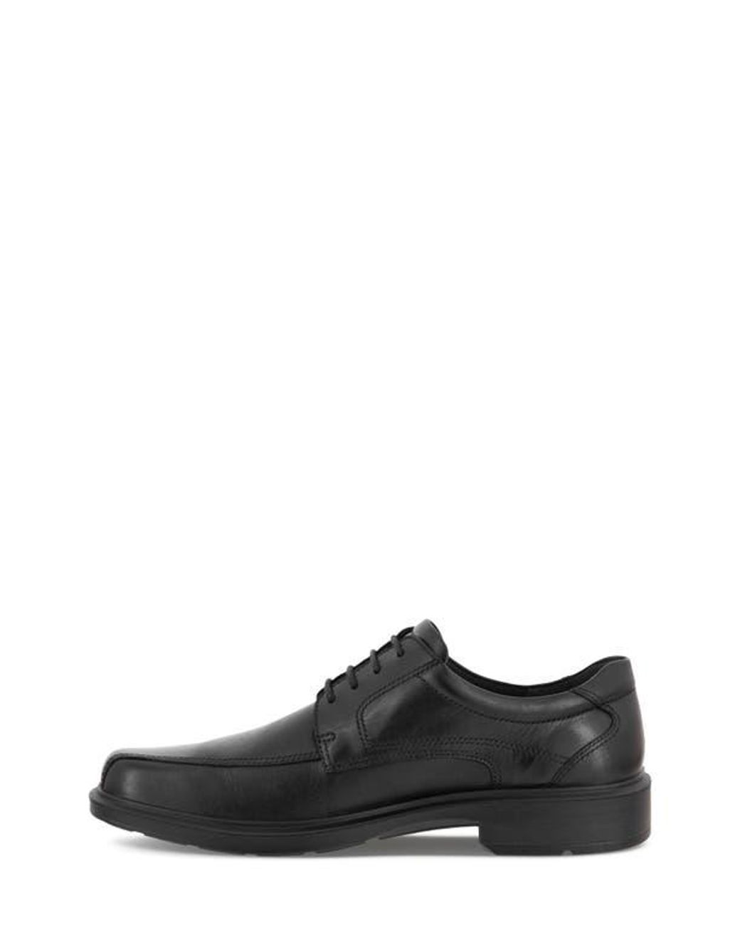 Ecco Helsinki Classic Bike Toe Derby in Black for Men | Lyst