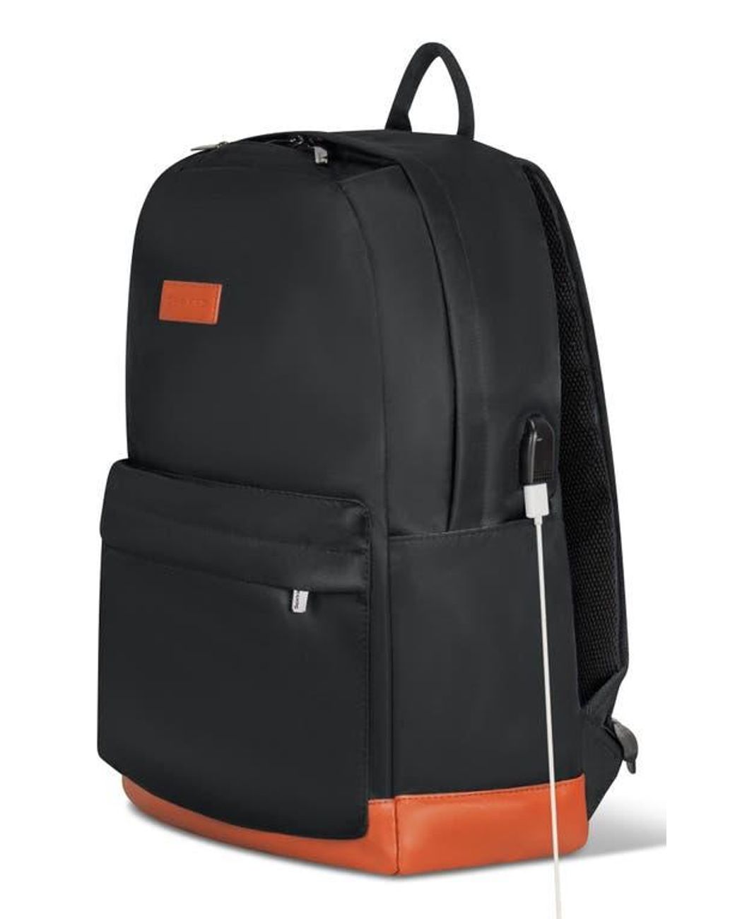 CHAMPS Nylon Backpack in Black for Men | Lyst