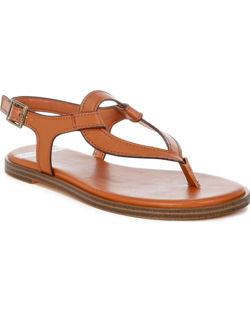 Rag & Co Torad Slingback Sandal in Brown | Lyst