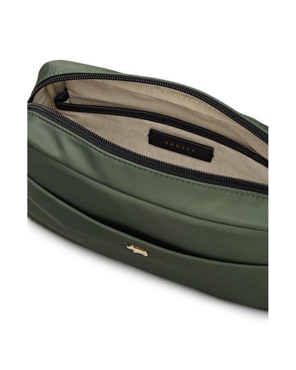 Radley Mini Grove Close Crossbody Bag in Green | Lyst