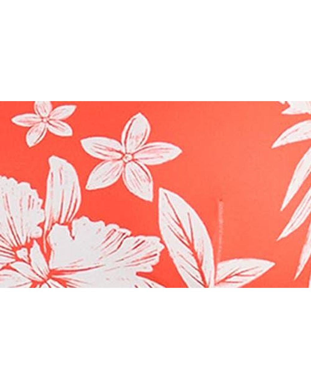 Sea Level Aloha Square Neck Bikini Top in Red | Lyst