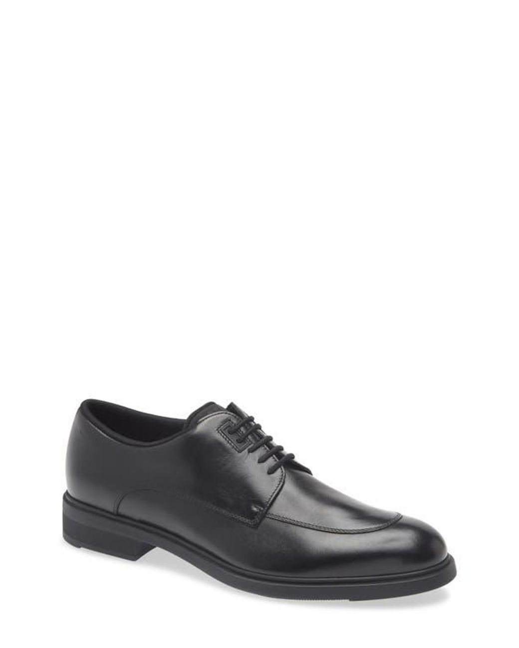 BOSS Firstclass Plain Toe Derby in Gray for Men | Lyst