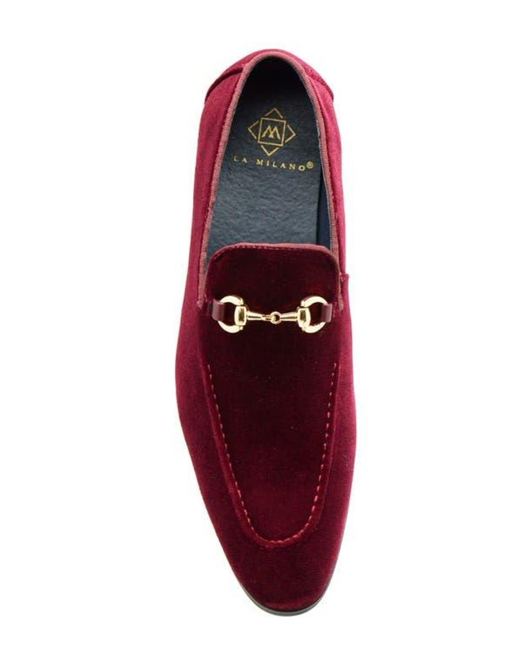La Milano Barney Bit Loafer in Red for Men | Lyst